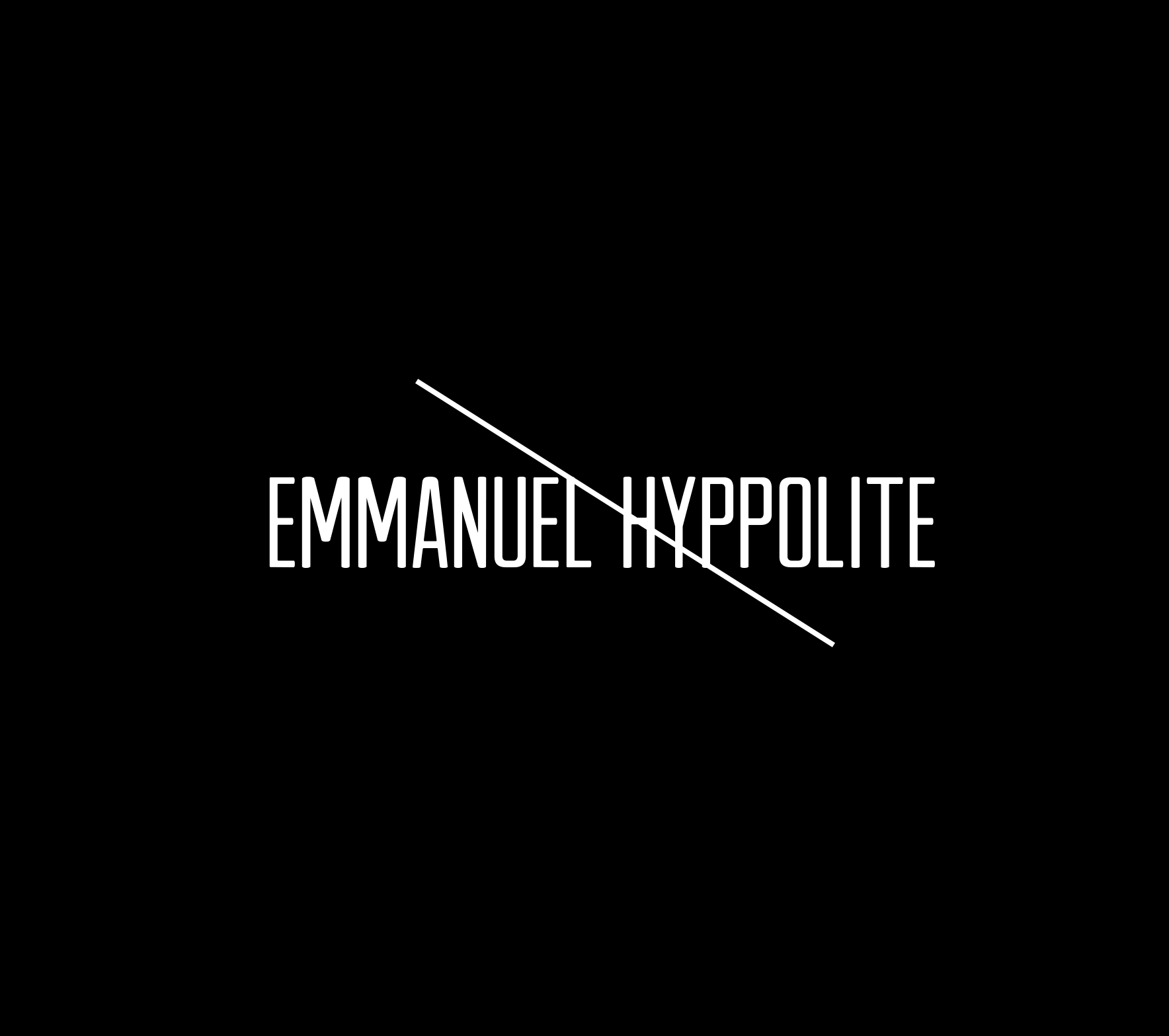 Emmanuel Hyppolite – Portfolio d'artiste